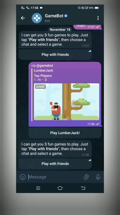 Best Telegram Bot To Play Games With Your Friends | #shorts #shortsfeed #games #telegrambot # ...