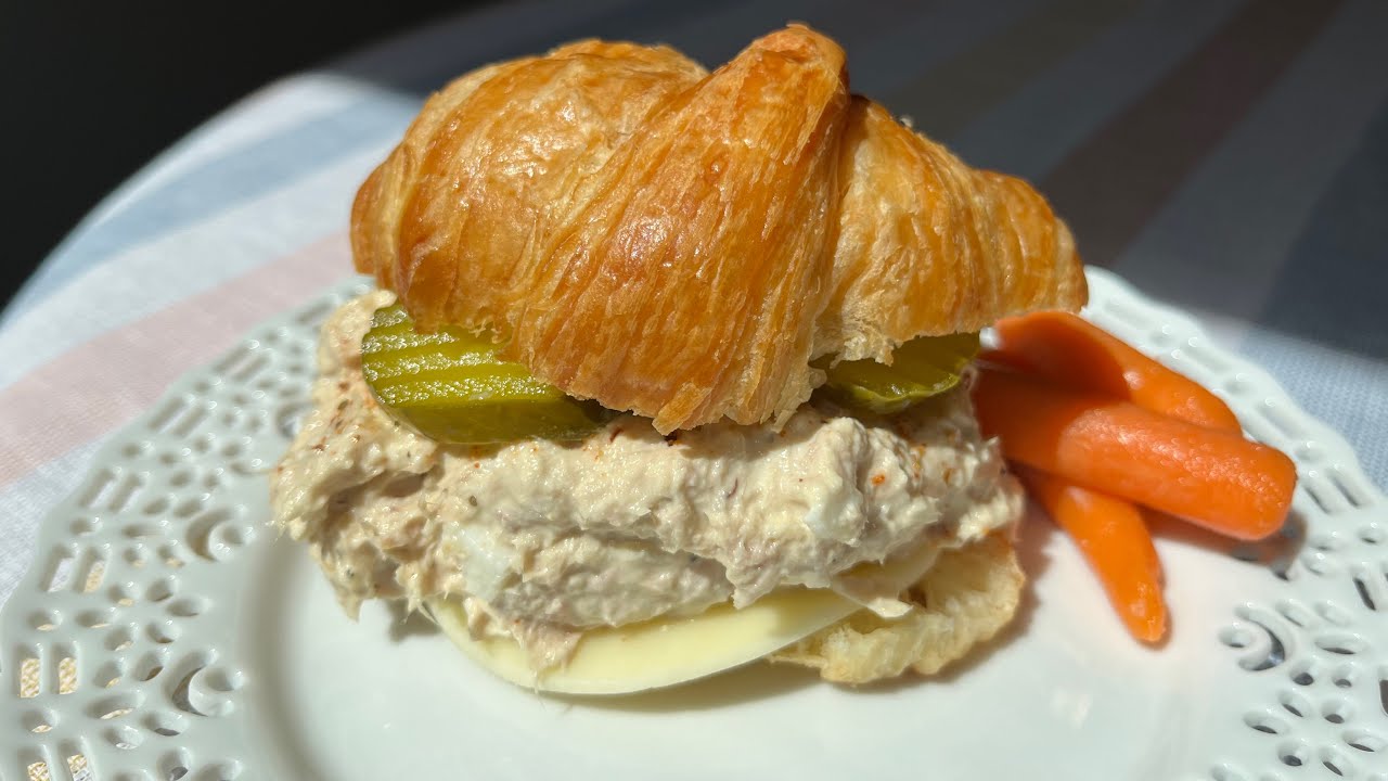 Creamy Tuna Sandwich Recipe - YouTube