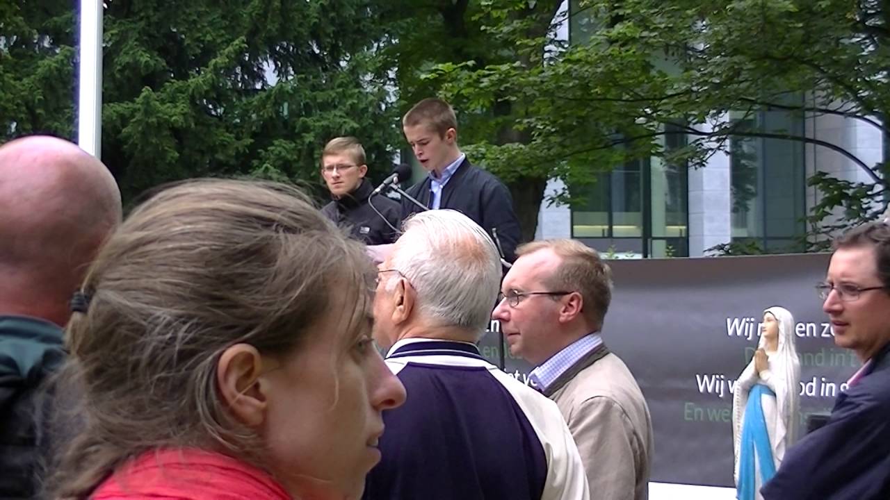 Toespraak van Jan De Bruyn (Jong Katholiek Initiatief) - YouTube