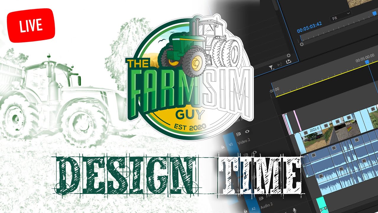 🔴 LIVE - Stream Week - Day 5 - Creating a Video LIVE - Farming ...