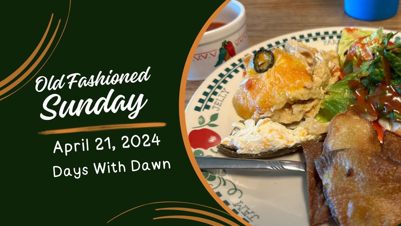 Old Fashioned Sunday | Food | Family - YouTube