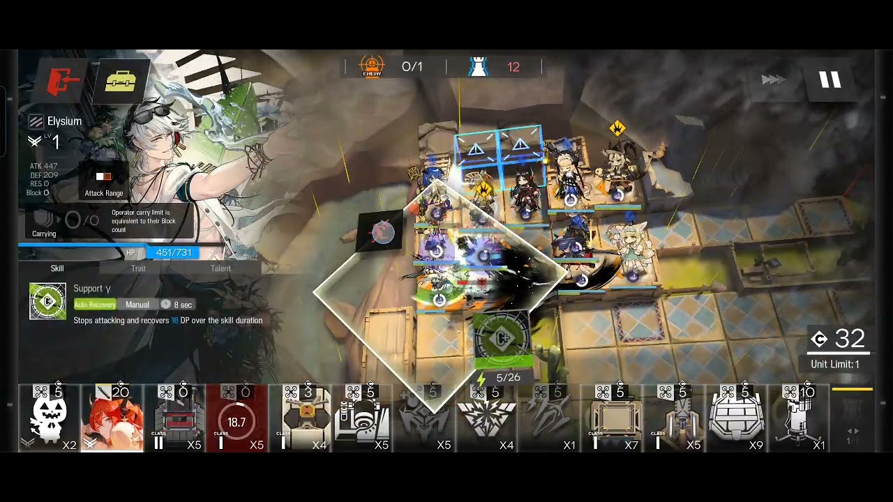 Arknights RA - Annihilator boss battle - YouTube