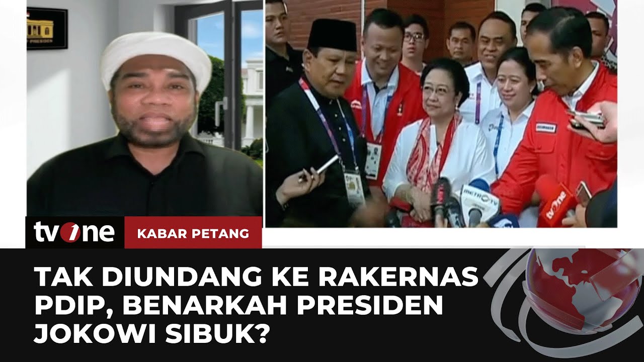 Respon Ali Mochtar Ngabalin Terkait Jokowi Tak Diundang ke Rakernas PDIP | Kabar Petang tvOne ...