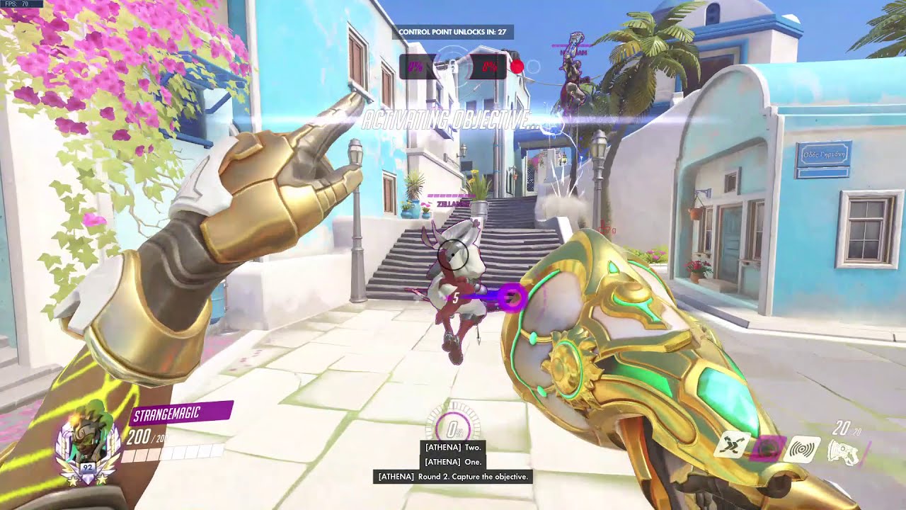 Overwatch Amazing Lucio round on Ilios. - YouTube
