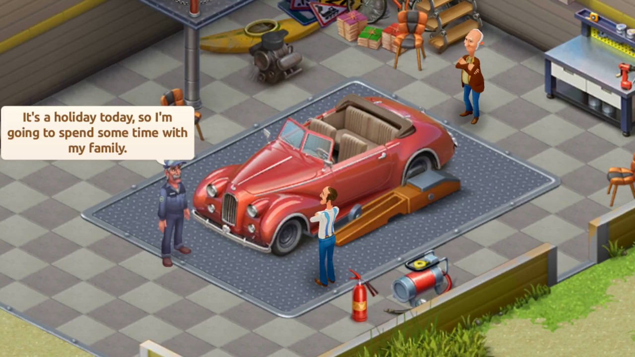 HOMESCAPES Story Walkthrough Gameplay #26 - Garage - Day 4 (iOS ...