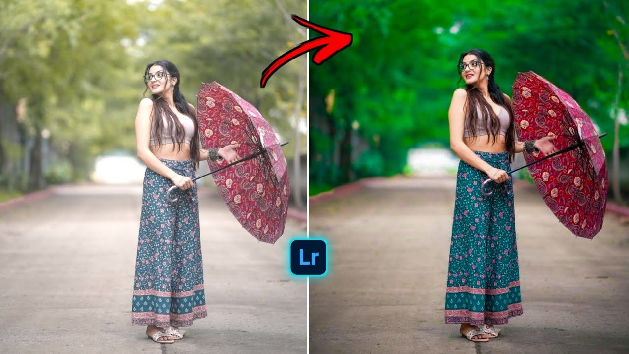 Netural Green Cinematic Photo Editing In Lightroom - Bikram Editz Photography - YouTube