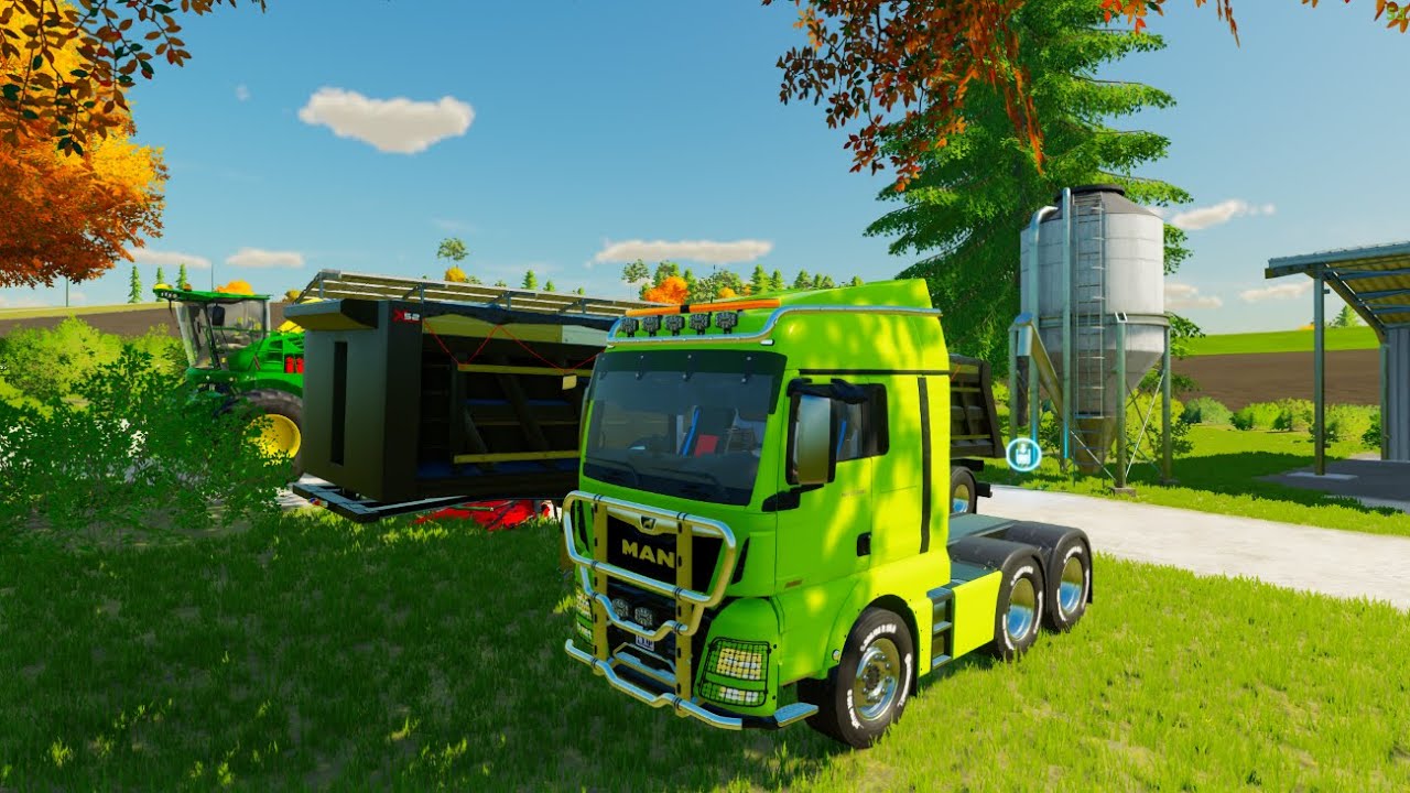 FS22 SORGUMS HARVESTING AND CORN TO CHAFF EASTERN NORTH CAROLINA FARM ...