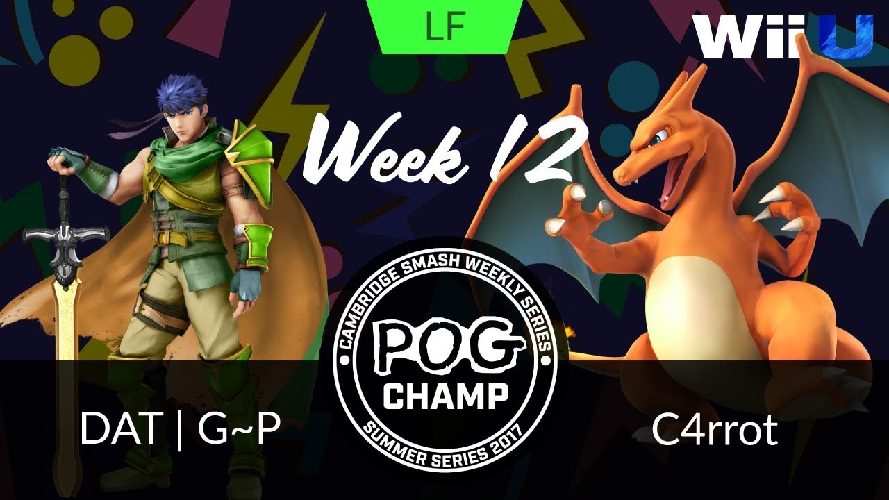 Pog Champ Summer Week 12 - Losers Finals - DAT | G~P (Ike) vs. C4rrot ...