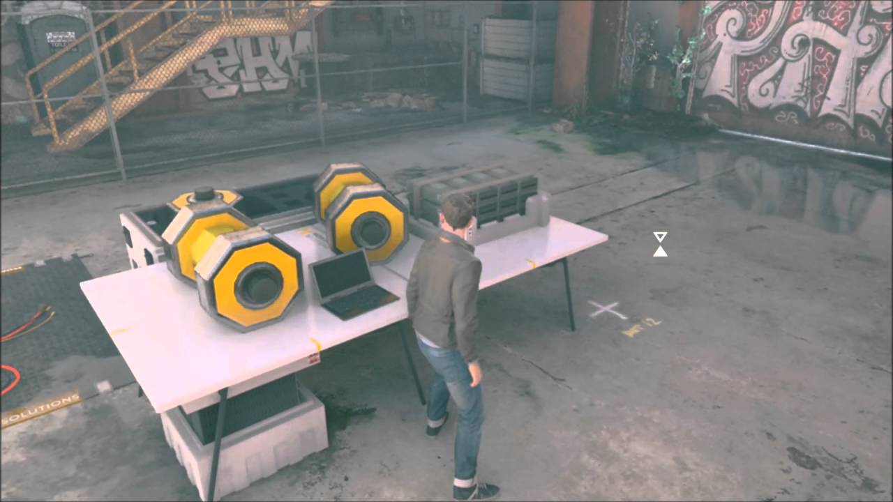 Quantum Break Find a Way through Warehouse - YouTube