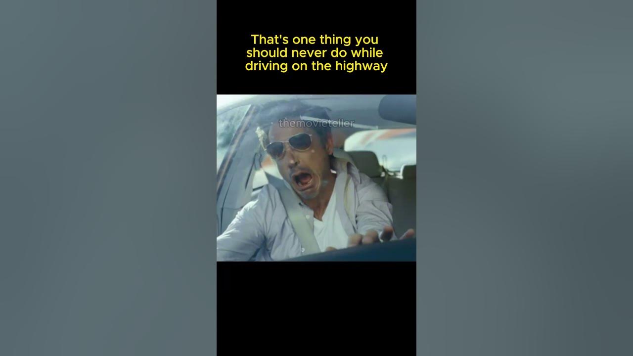 😱That's one thing you should never do while driving on the highway... # ...