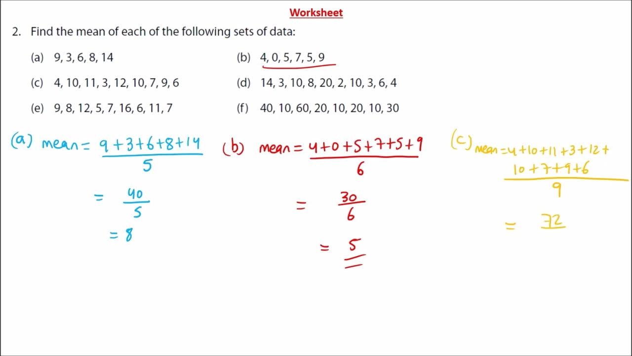 Grade 8 maths: Statistics (part 3) - video 1 - YouTube