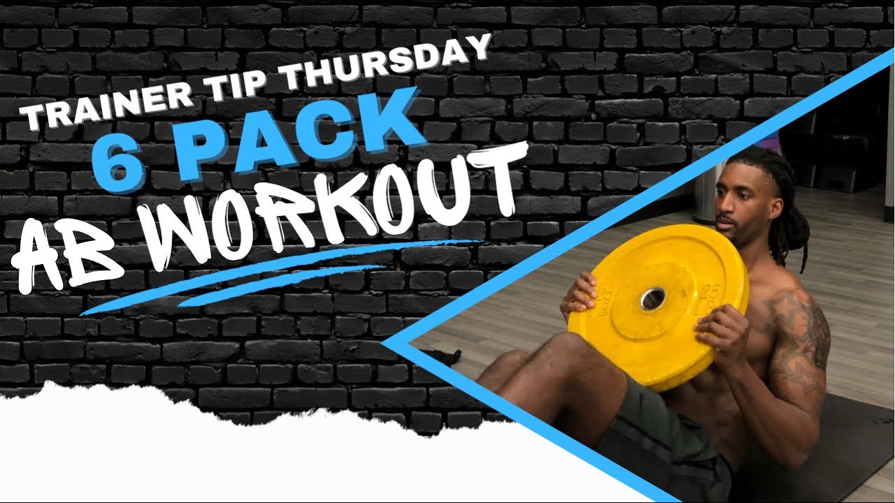 Trainer Tip Thursday | Olympic Plate Ab Workout For A 6 Pack (Save For ...
