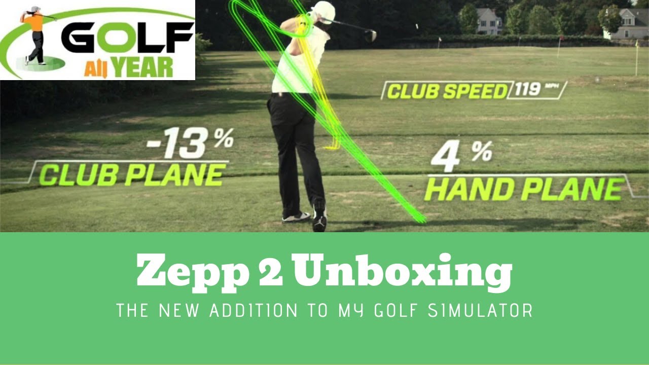 Zepp 2 Unboxing - The new addition to my golf simulator - YouTube