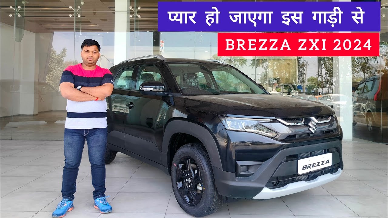 Maruti Brezza Zxi 2024 Black Colour | Brezza Zxi 2024 | Brezza 🔥Black ...