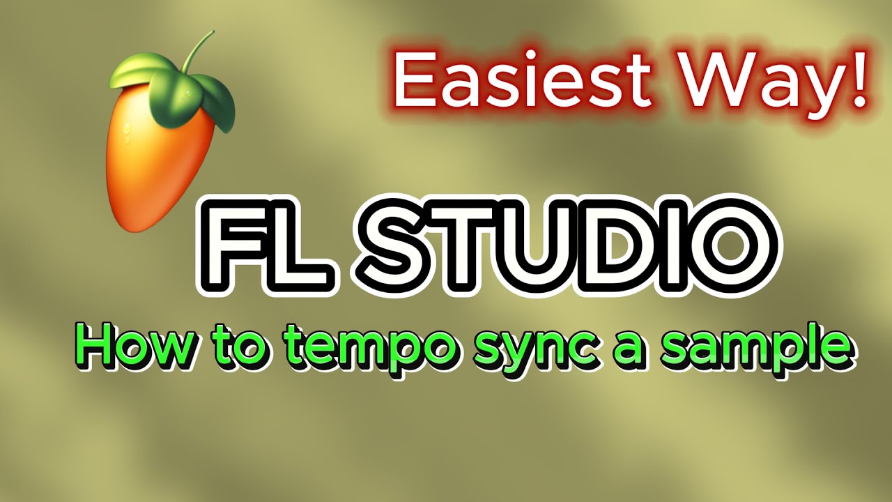 How to tempo sync a sample in FL Studio - YouTube