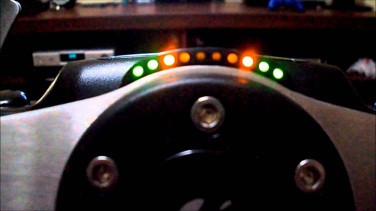 Logitech G27 LED Test - YouTube