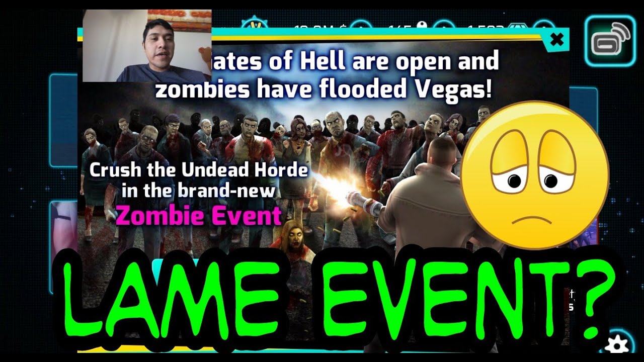 Gangstar Vegas gameplay HD IOS ANDROID - ZOMBIES -LAME EVENT? - YouTube