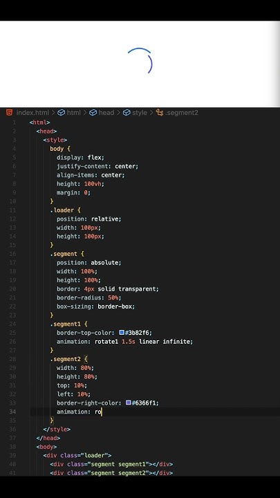 Multi Ring Loading Spinner | HTML CSS - YouTube