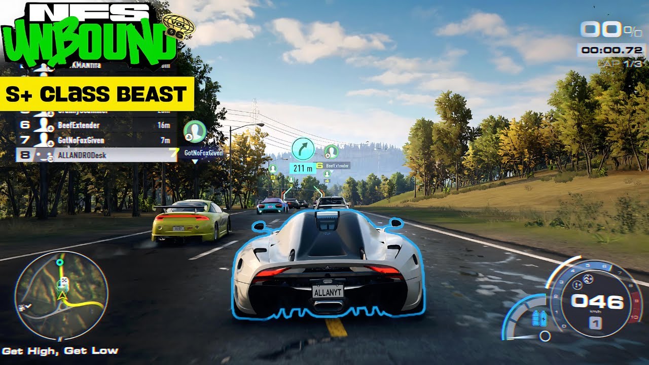 Koenigsegg Regera is Still The Best Car in NFS Unbound Online S+ Class ...