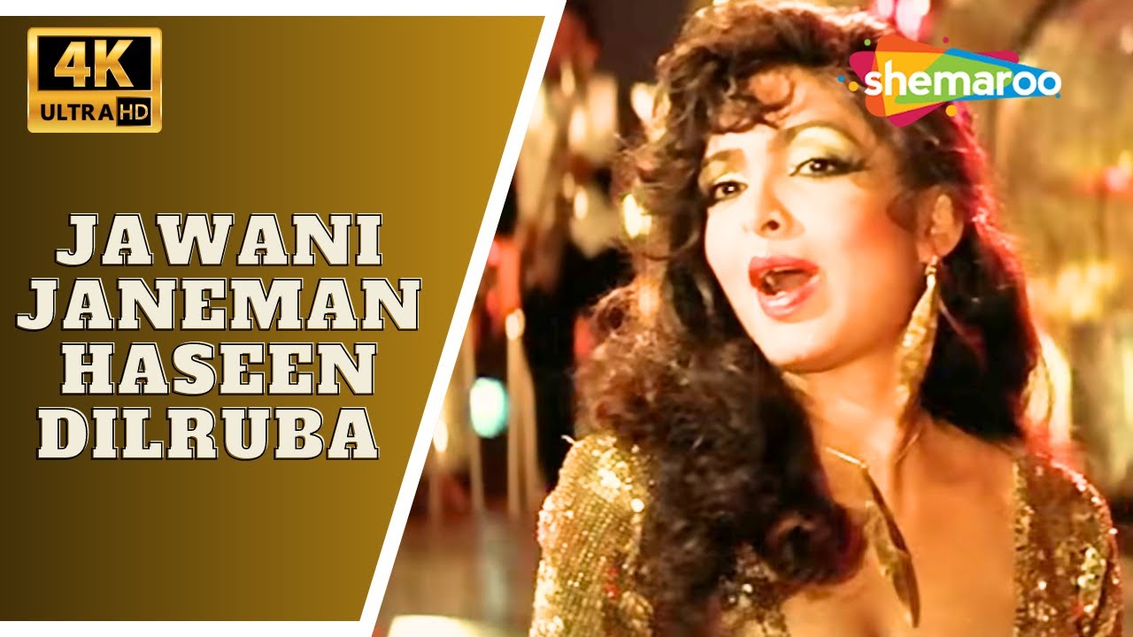 Jawani Janeman - 4K Video | Namak Halal | Amitabh Bachchan,Parveen Babi ...