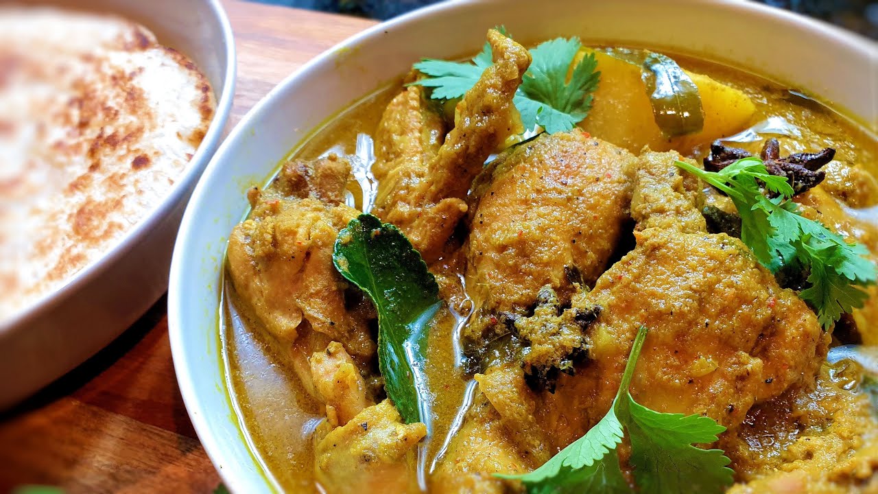 Easy Malaysian chicken curry with coconut milk | delicious chicken ...
