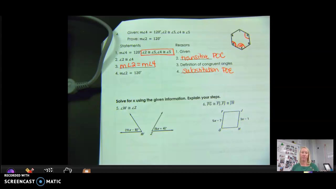 Online Geometry 2.6 Part 2 - YouTube