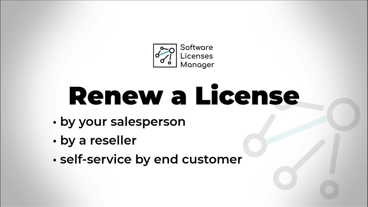 Renew a License by Software Licenses Manager for Business Central - YouTube