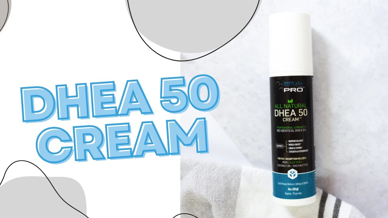 Introducing BIOLabs PRO's DHEA 50 Cream! - YouTube