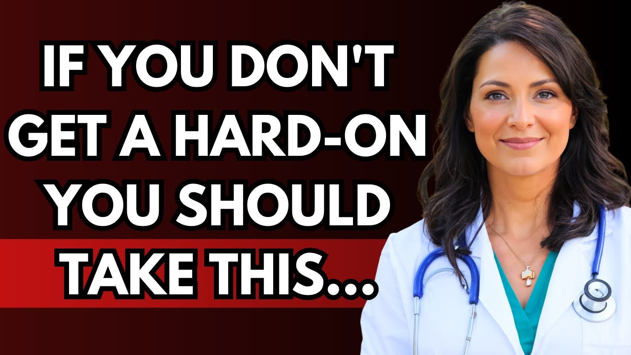 If your penis doesn't get hard, this medication will change your life ...