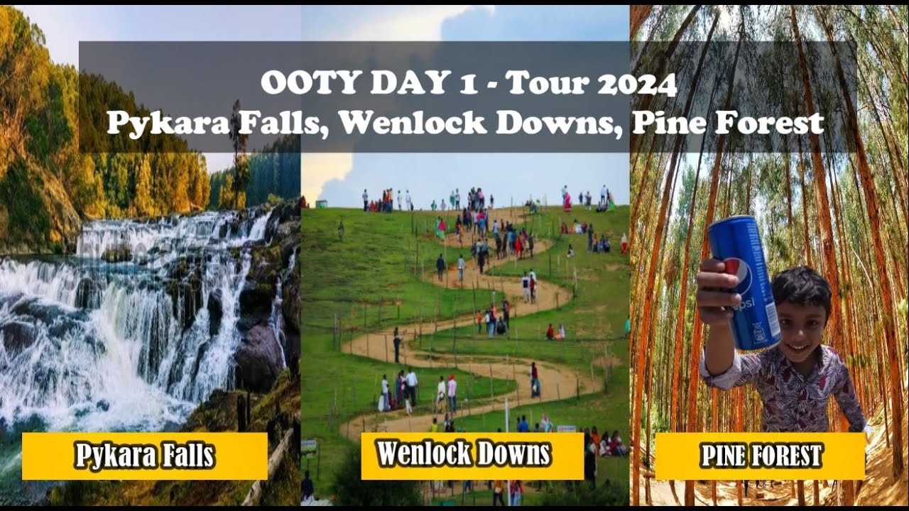 Pykara falls & Wenlock Downs Ooty Day 1 | Best places to visit Ooty ...