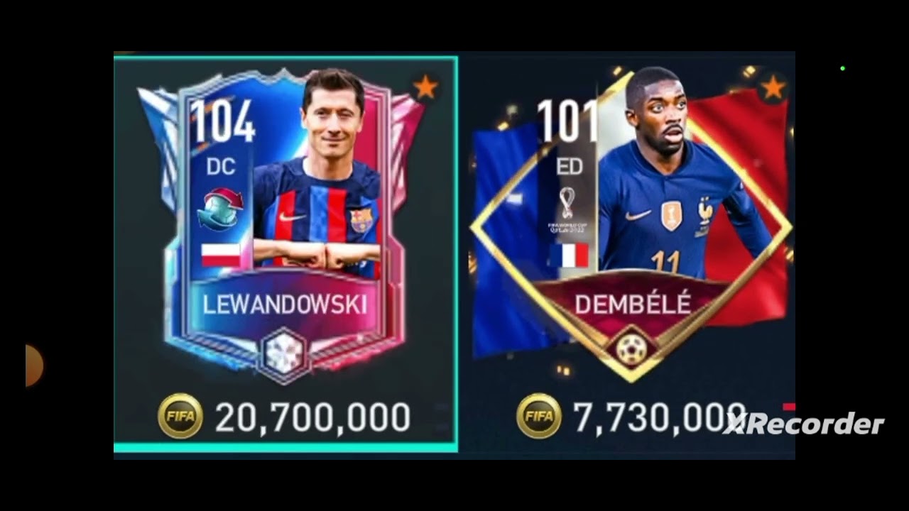 LEWANDOWSKI VS DEMBÉLÉ🔥 - YouTube