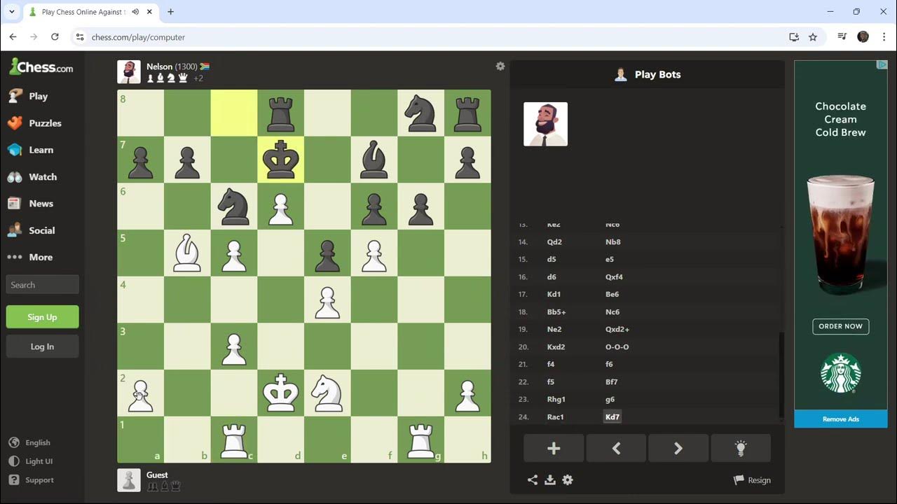 Chess Games vs Nelson - YouTube
