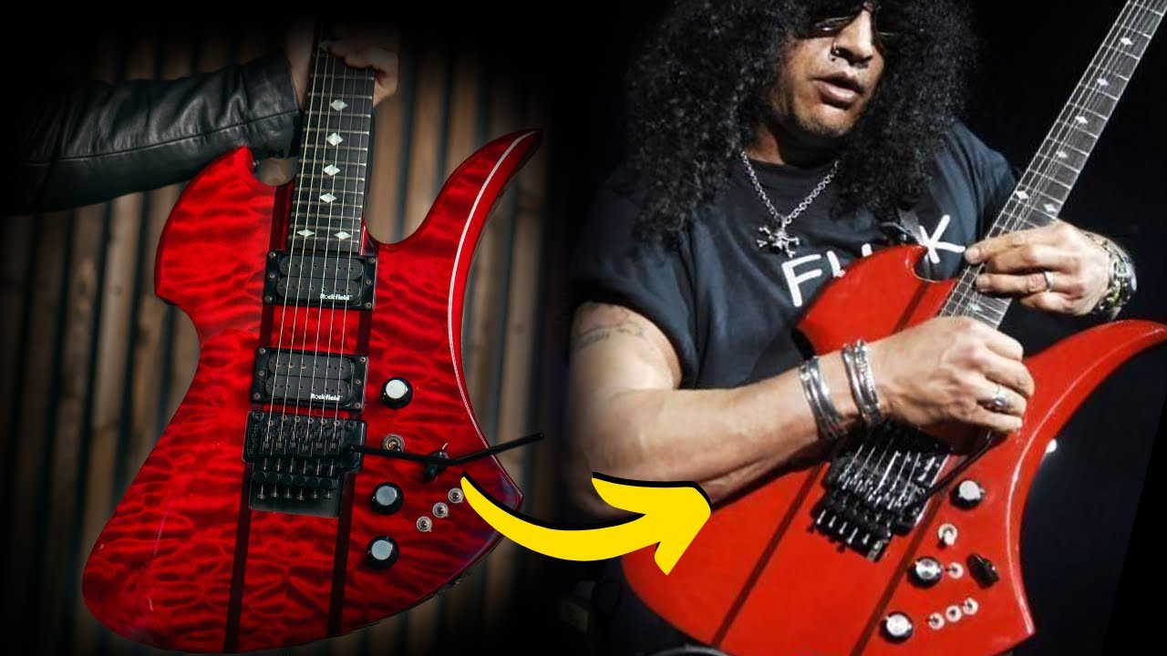 I Turned a £750 Guitar Into a £7,500 Slash BC Rich Mockingbird! - YouTube