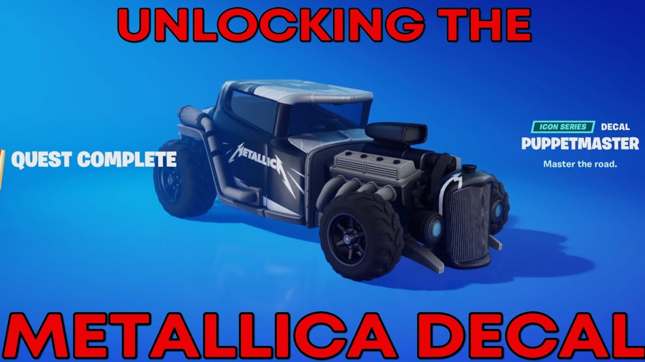 Unlocking The Backfire Metallica Decal (TOP 100 Gameplay)| Rocket ...