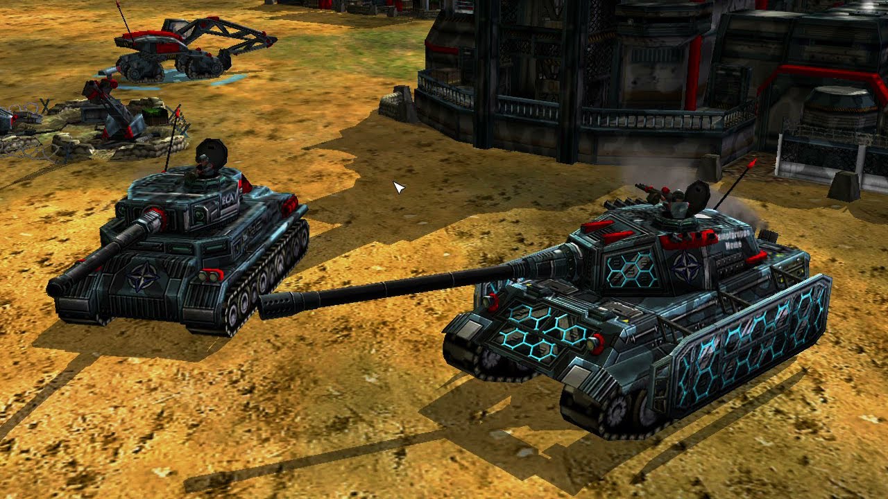 ECA vs Russia - Command & Conquer Generals Rise of The Reds - YouTube