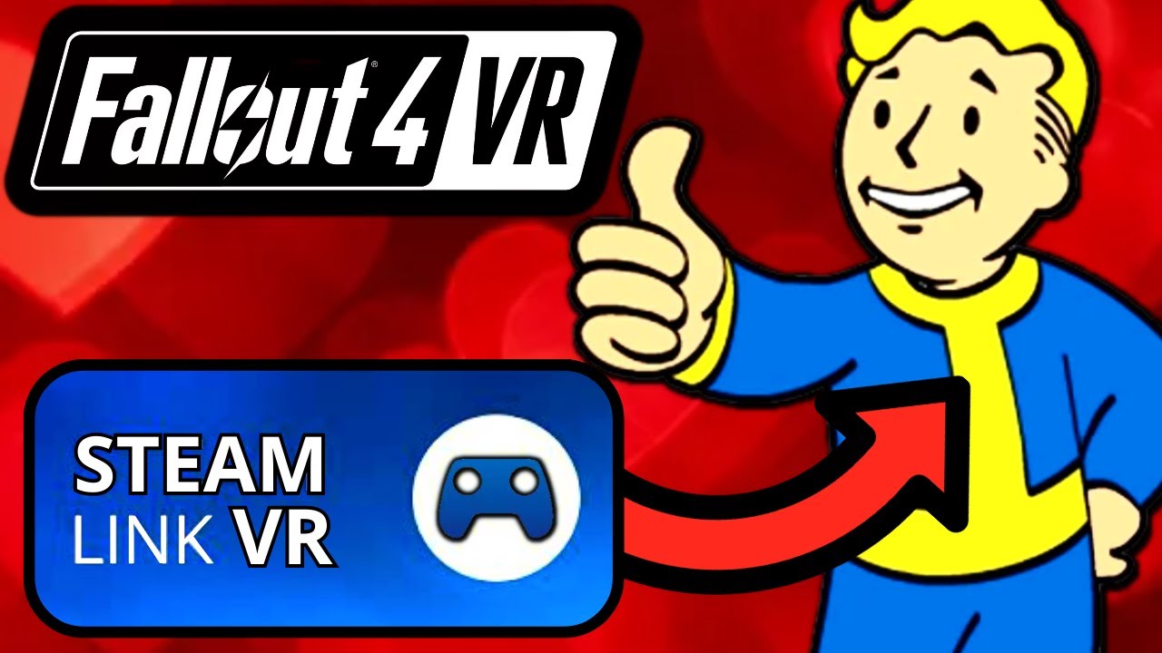 ¡FALLOUT 4 VR funciona COMO la SEDA! Usando STEAM LINK VR - YouTube