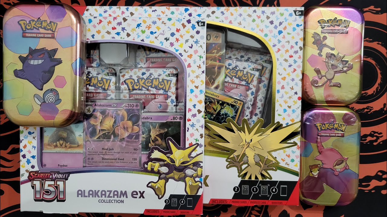 Pokemon 151 Collection Boxes - YouTube