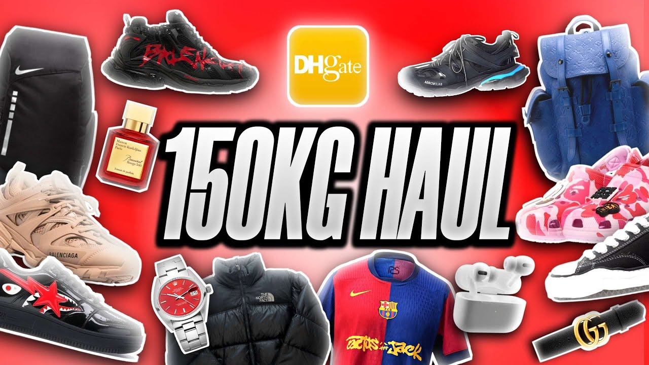 MASSIVE 150KG DHGATE HAUL (with links) - YouTube