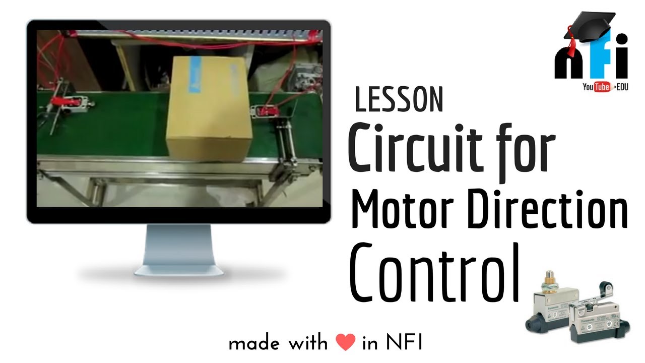 On-OFF and Direction Control of 3 Phase Motor using Limit Switches ...