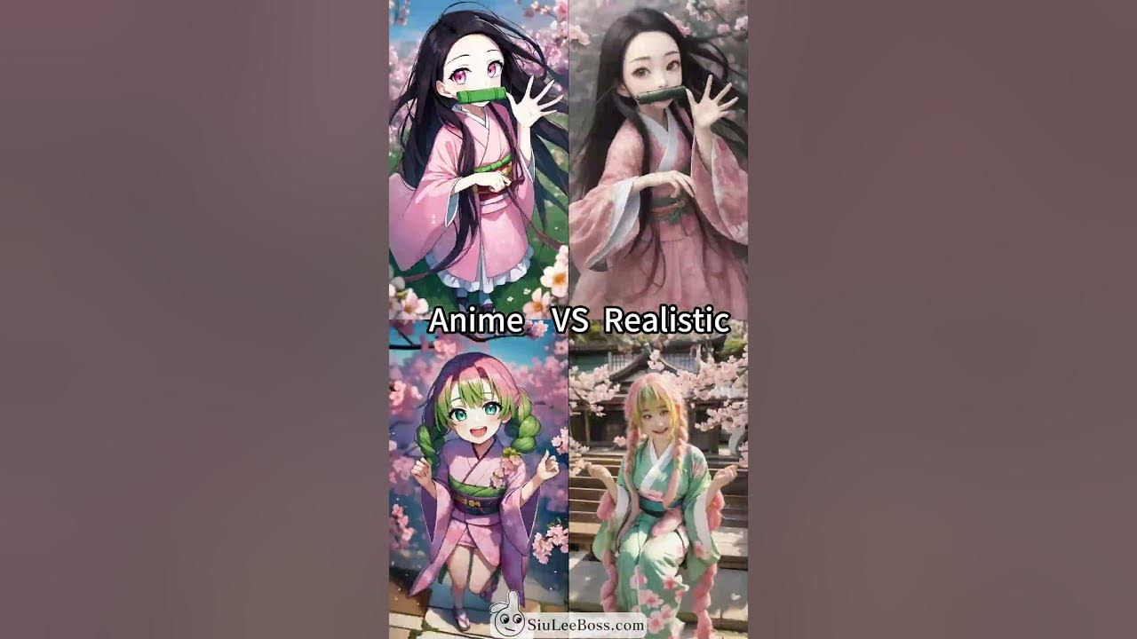 Demon Slayer Anime Vs Realistics Life مقارنة بين حياة الواقع وأنمي قاتل الشياطين Youtube