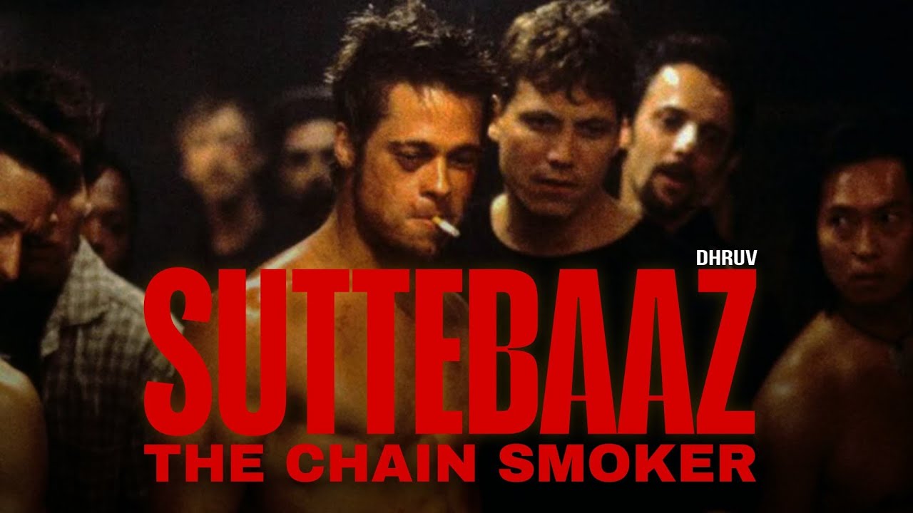 SUTTEBAAZ The chain smoker (FULL RAP SONG 2025) BY DHRUV - YouTube