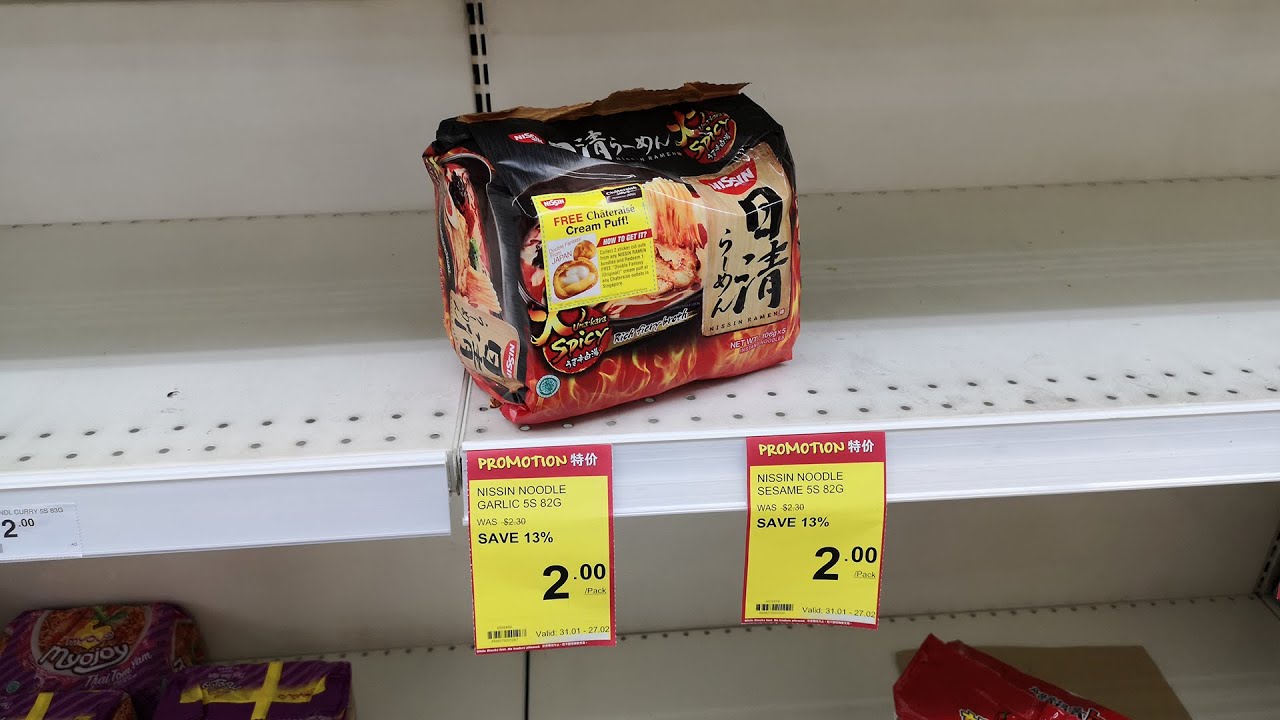 Corona Virus: Singaporean Panic Buying of Basic Supplies after DORSCON ...