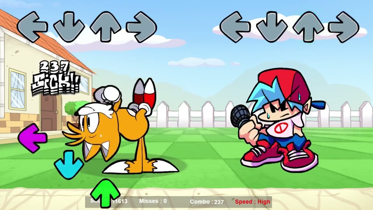 Spinning Tails VS Boyfriend - FNF Animation - YouTube