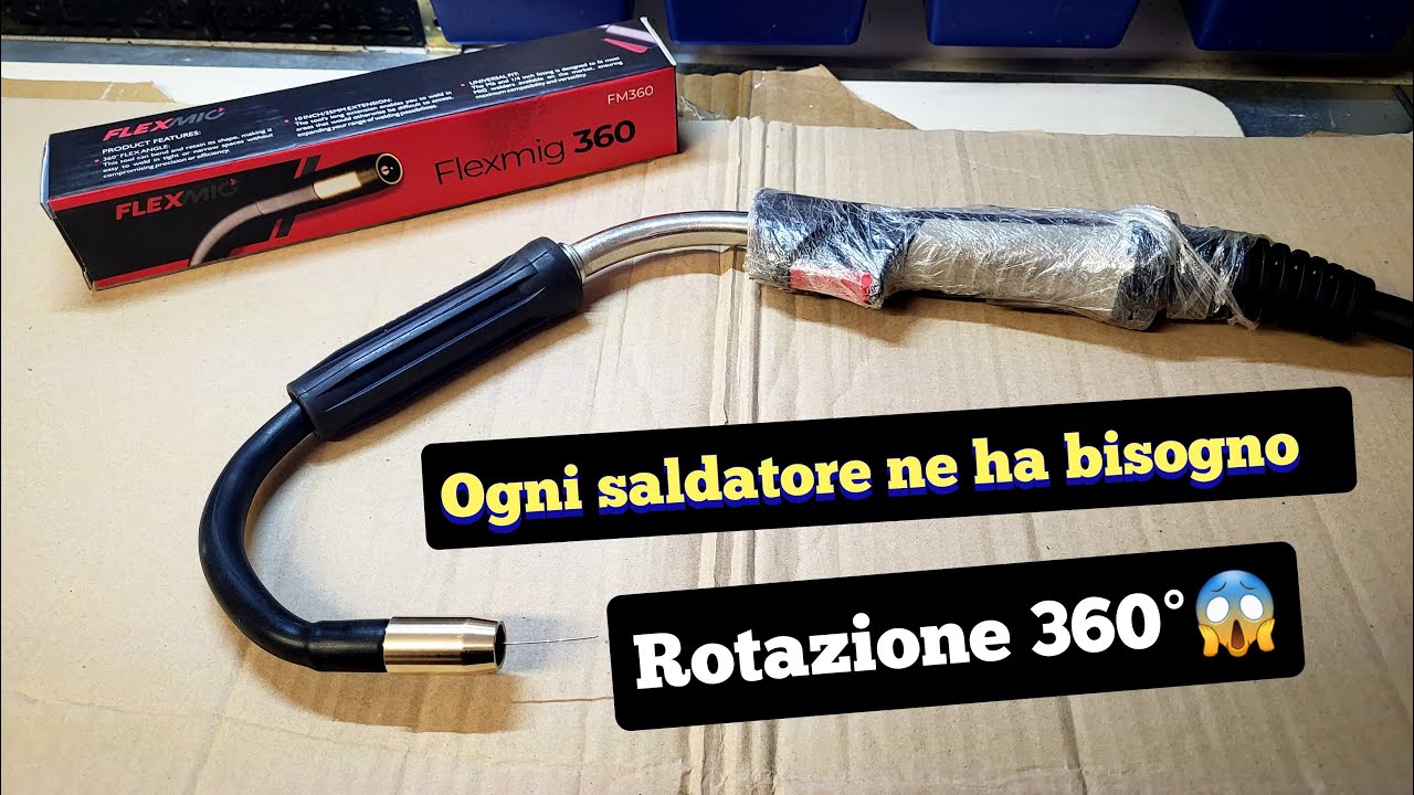 Prolunga snodabile 360 gradi per torcia a filo 🔥 | ogni saldatore ne ha ...