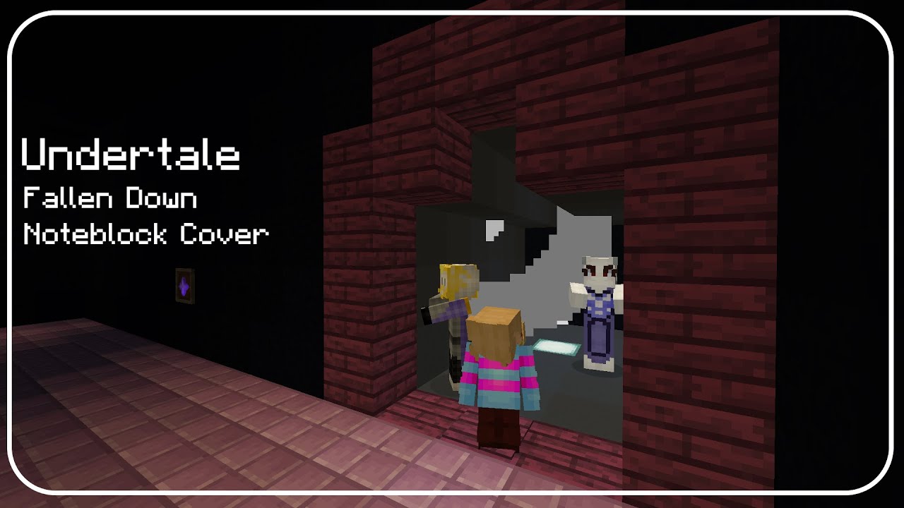 Fallen Down (Undertale) | Noteblock Cover - YouTube