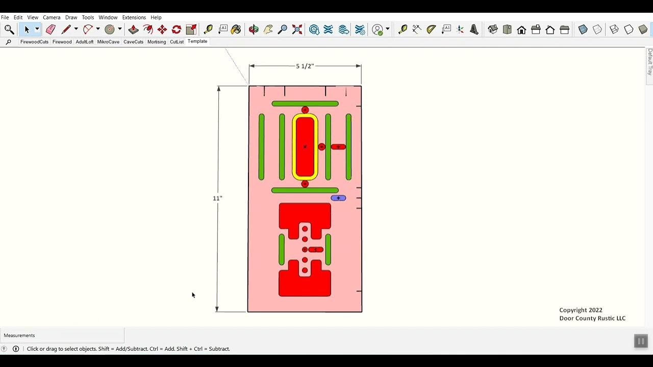 Creating Toolpaths in Vcarve for Router Template from PVC - YouTube