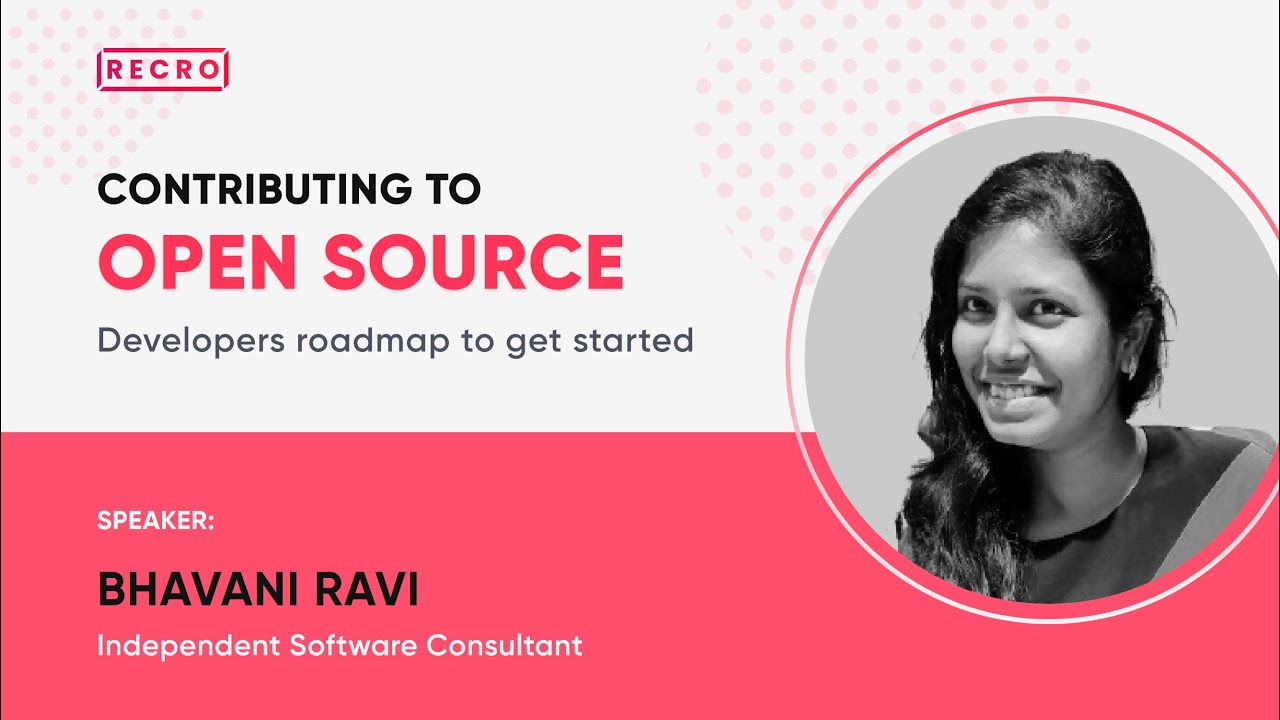 Complete guide to Open source contribution | Developers roadmap | Recro - YouTube