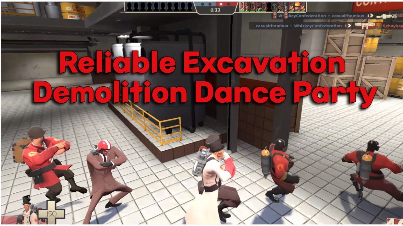 Reliable Excavation Demolition Dance Party - YouTube
