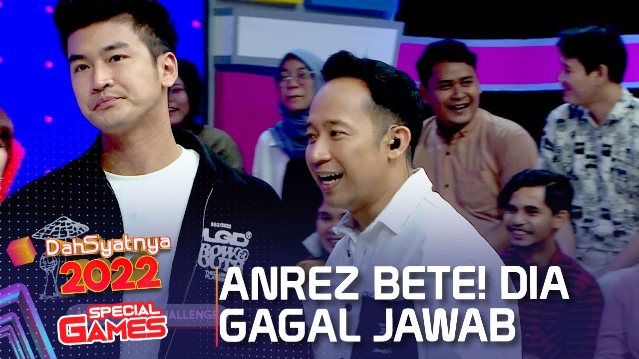 Jawab Ngasal, Muka Anrez Langsung Berubah Karena Sebel - DAHSYATNYA ...