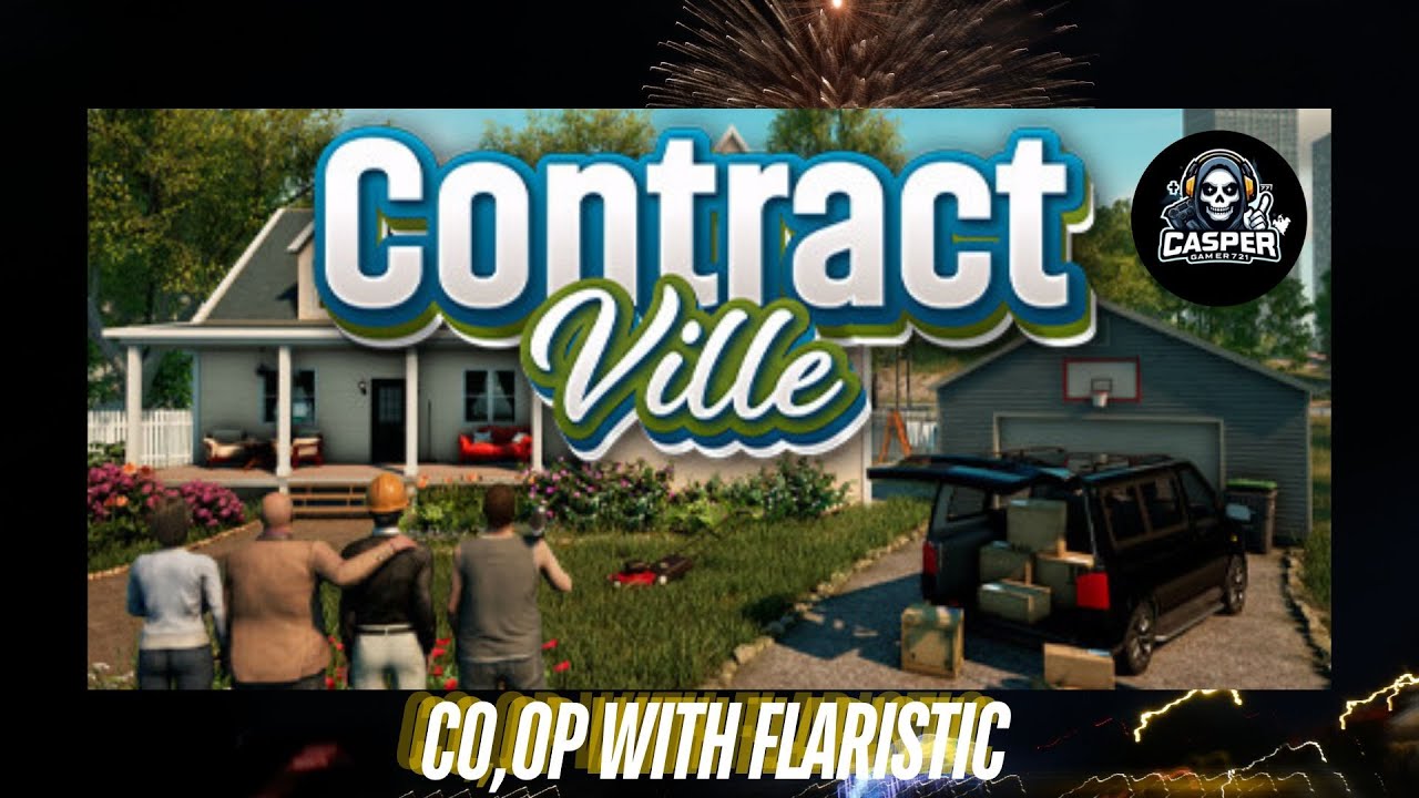 ContractVille, simulation, early access, gameplay episode 3, co,op with ...